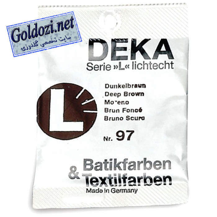 مواد و وسایل مورد نیاز باتیک / رنگهای دکا Deka - گلدوزی